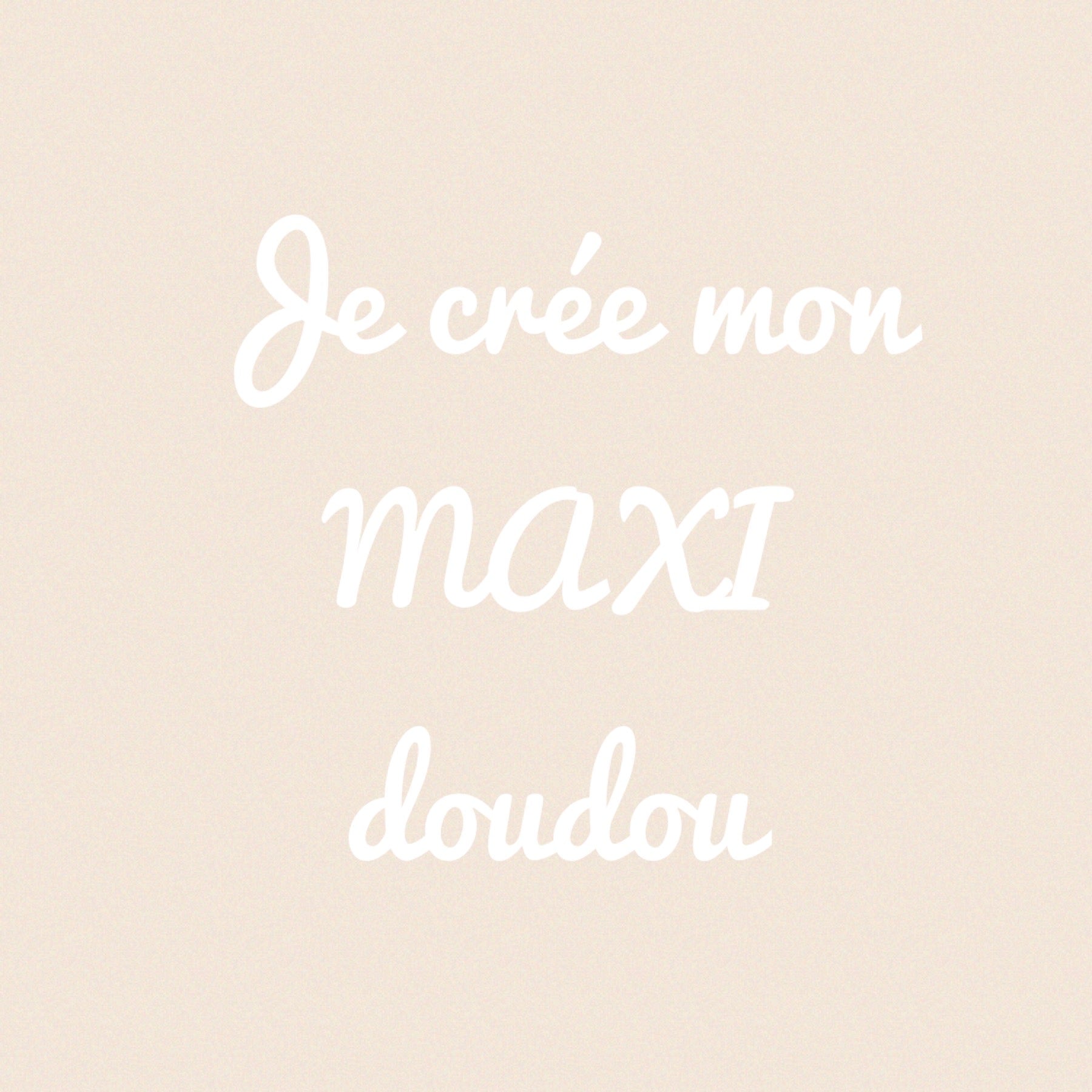 Maxi doudou | Mallaucrochet – mallaucrochet